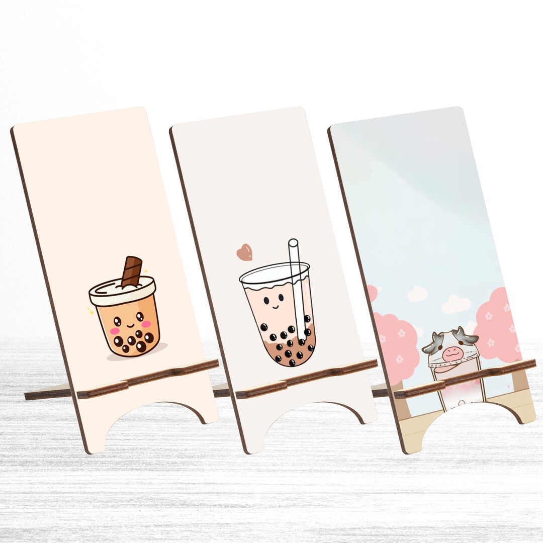 Bubble Tea Phone Stand Boba Tapioca Milk Tea Phone Holder for - Etsy