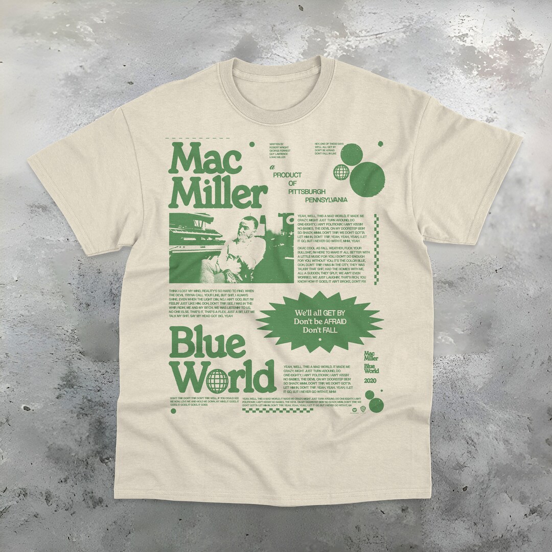 Vintage Mac Miller Shirt Mac Miller Self Care Shirt Mac - Etsy