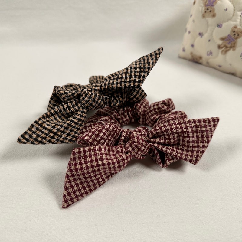 Bow Scrunchie - Etsy