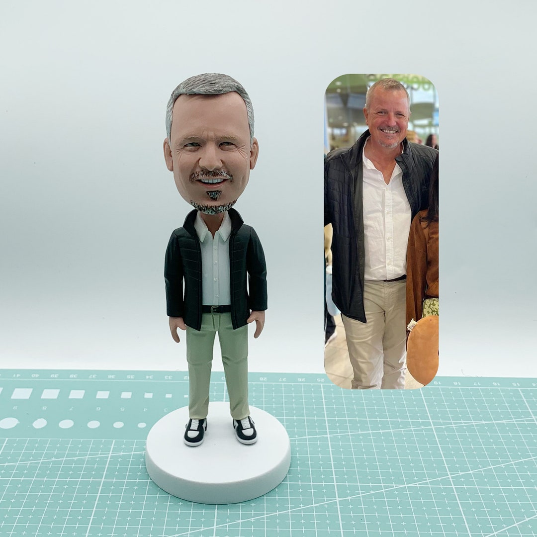 Personalized Custom Bobbleheads,custom Father 3D Statue,handmade ...