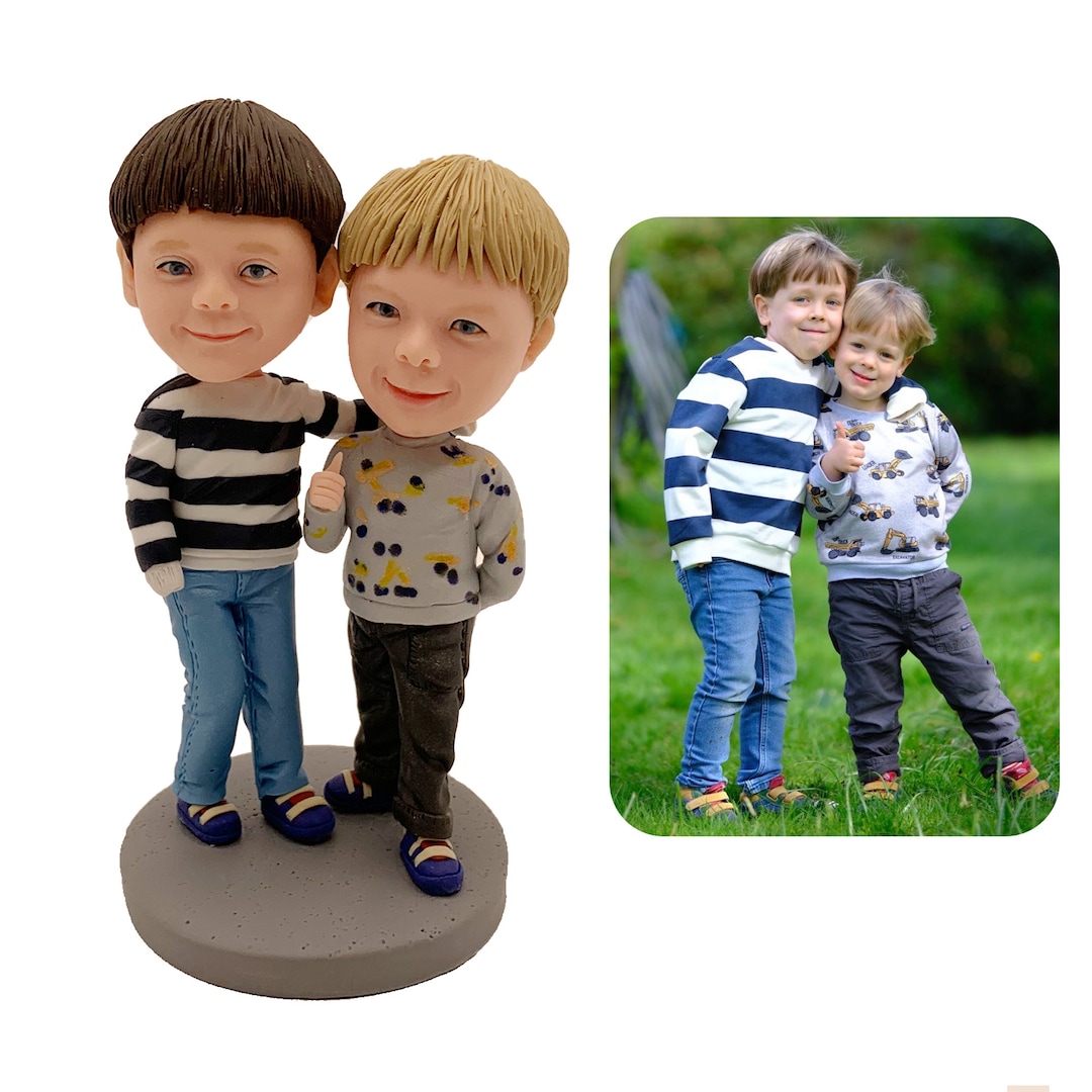 Personalized Custom Bobbleheads,custom Kids Bobbleheads, Kids Birthday ...