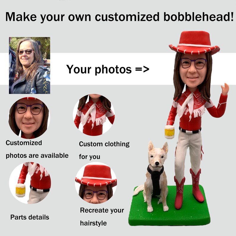 Custom Bobbleheads,personalised Family Bobblehead Photo,special Gifts ...