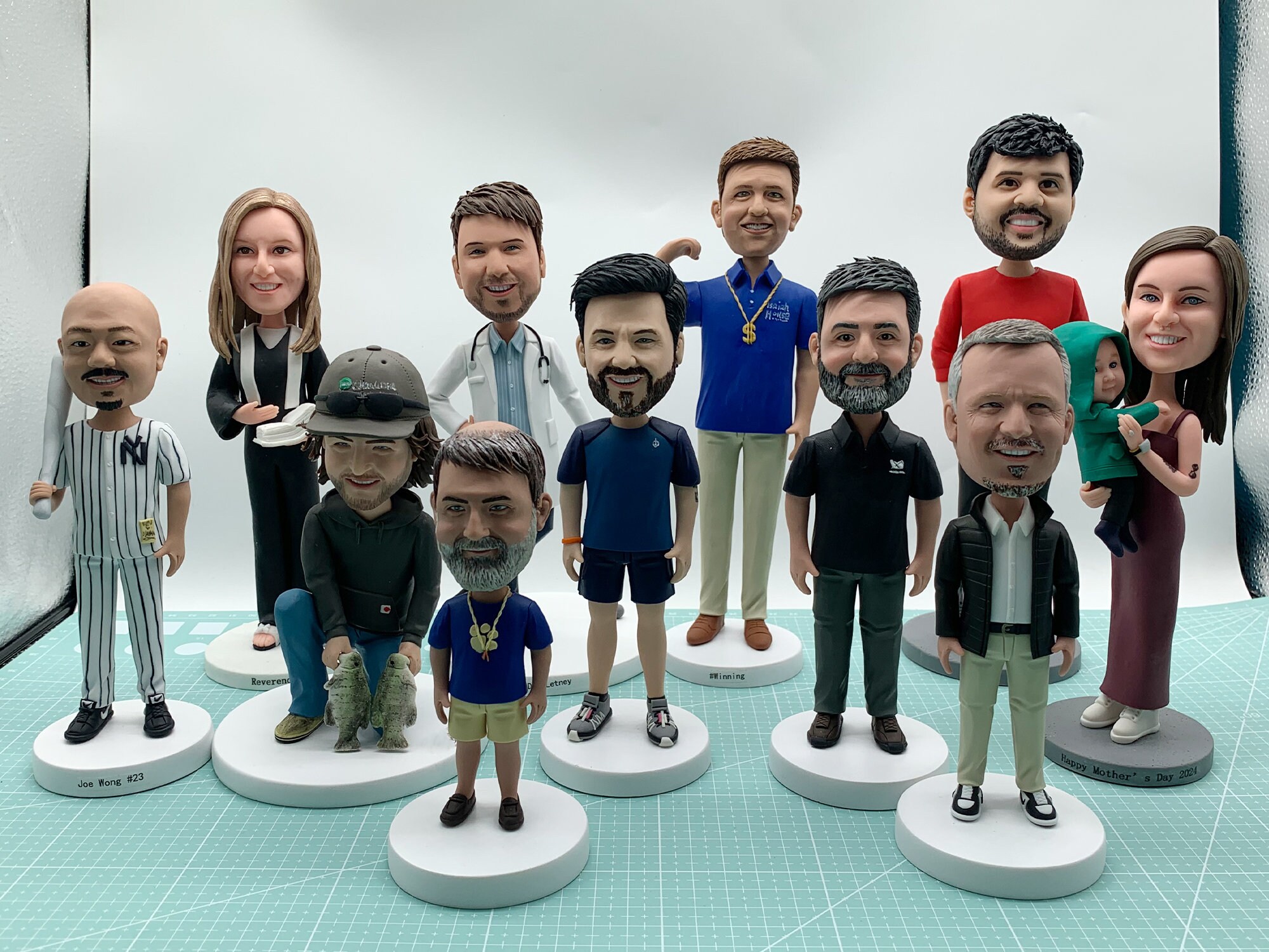 Custom Basketball Player Bobbleheads,personalized Custom Athlete ...