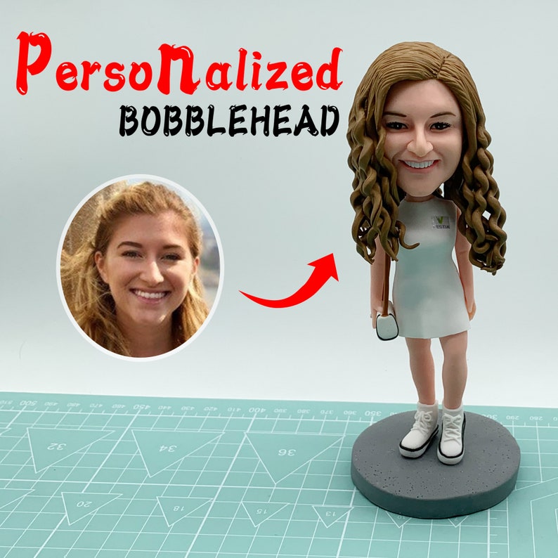 Personalised Lady Bobblehead,design Queen Image Bobblehead,best Gift ...