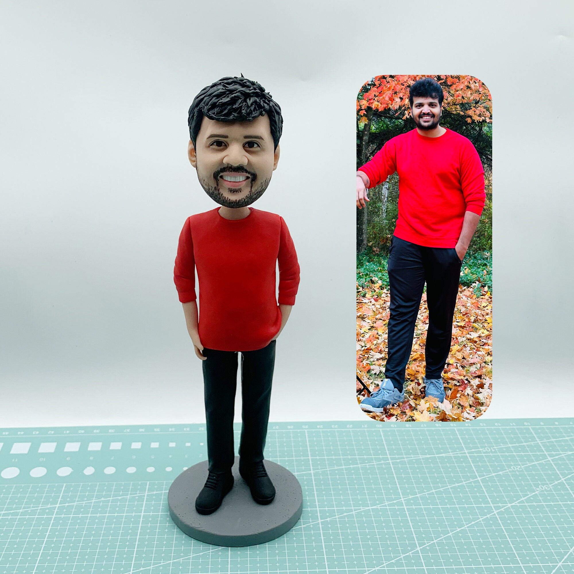 Handmade Bobbleheads,personalized Custom Bobbleheads,birthday Gifts ...