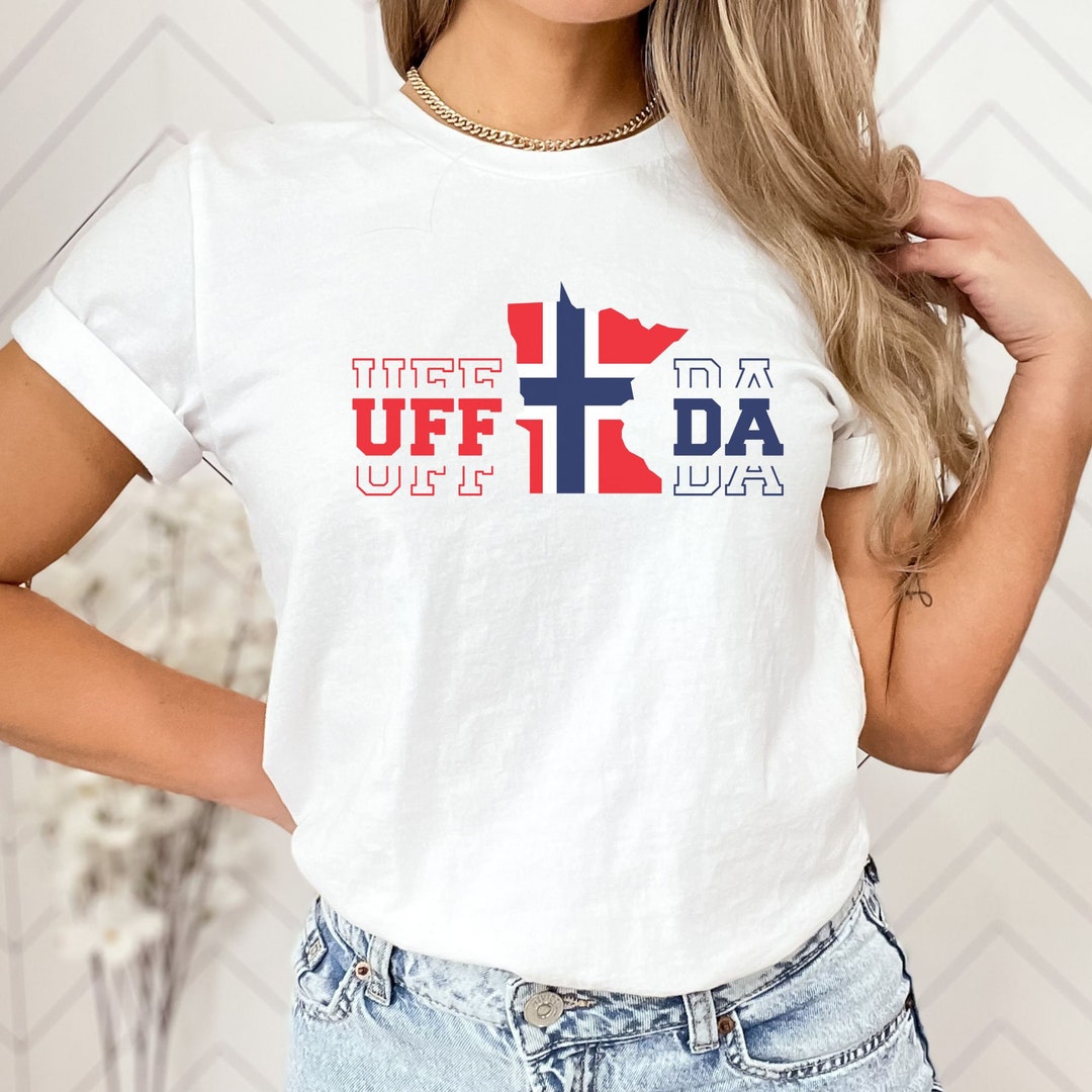 Uff Da Shirt, Minnesota Shirt, Minnesota State Shirt, Minnesota Map ...