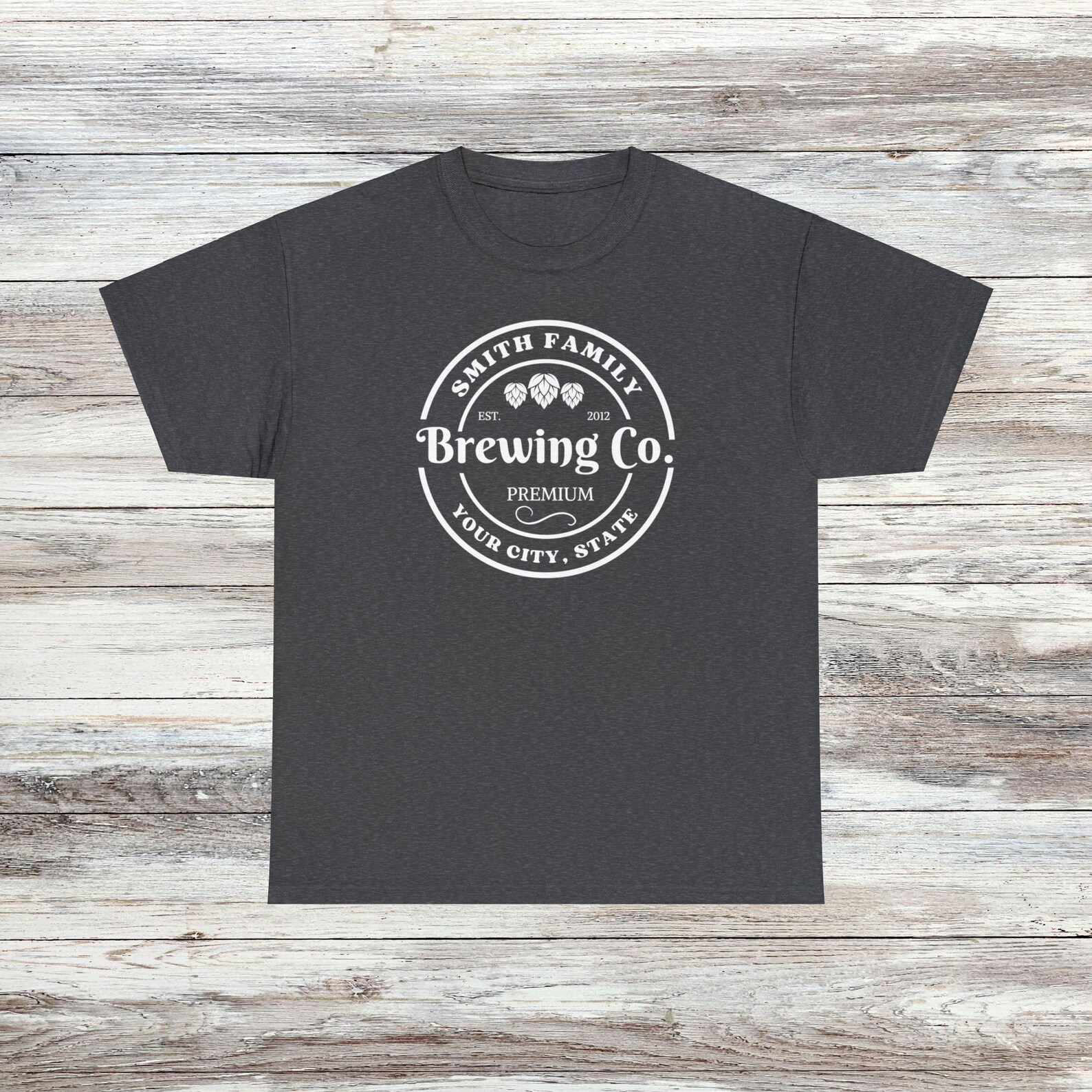 Personalized Brewery Shirt, Custom Drinking Apparel, Beer Enthusiast ...