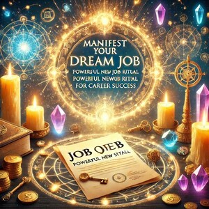 Manifest Your Dream Job: Powerful New Job Ritual Spell for Career ...