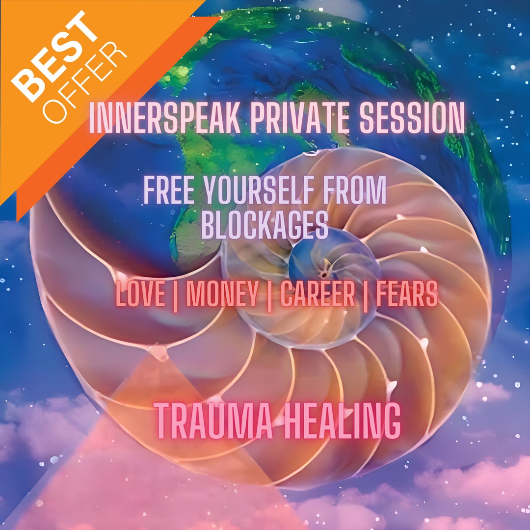 Innerspeak Private Session Free Yourself From Blockages Love Money ...