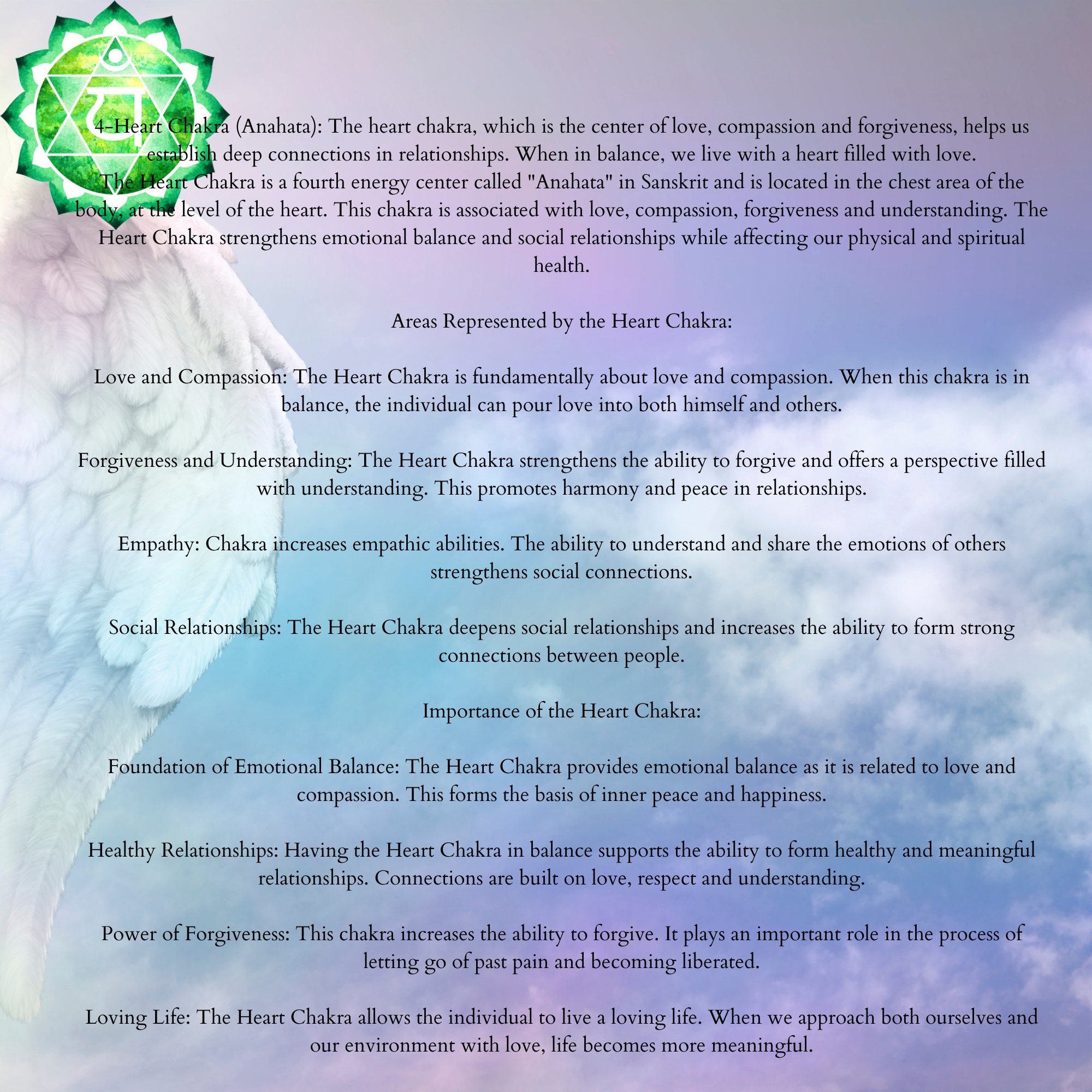 Cleanses 1 Chakra of Your Choice Choose 1 Chakra and Start Cleansing ...