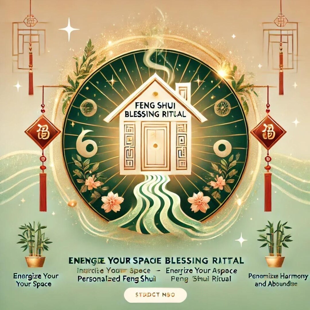Feng Shui Home Blessing Ritual Energize Your Space - Etsy