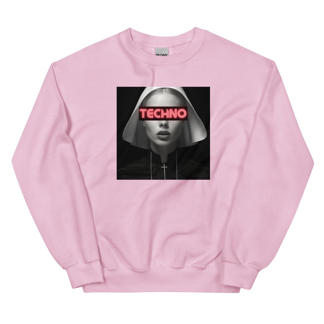 Techno Religion Hoodie V2, Techno Gift, Techno Lover Hoodie, Rave ...