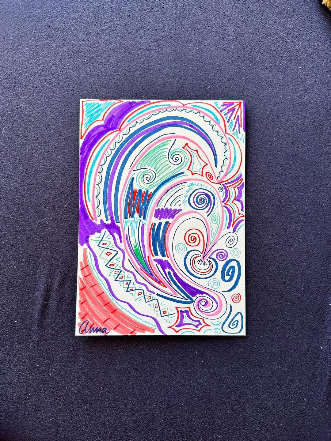 Original Intuitive Abstract Art - Etsy