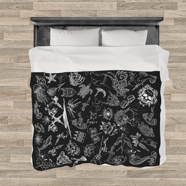Tattoo Bedding - Etsy