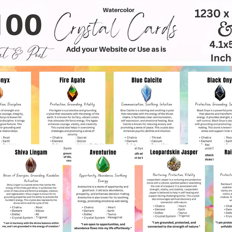 Crystal - Etsy