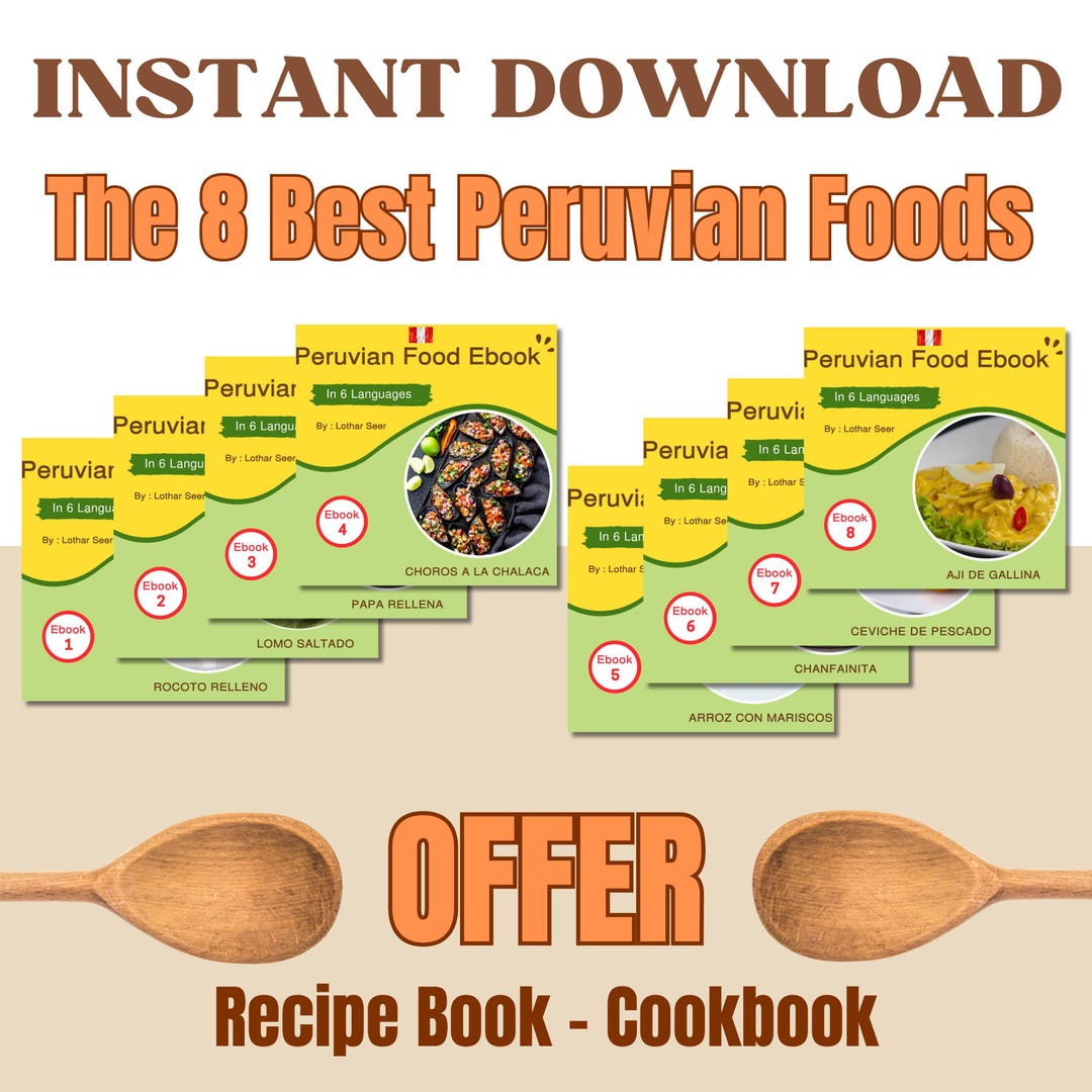 The 8 Best Peruvian Foods, Recipe Book, Easy Recipes, Gourmet Foods ...