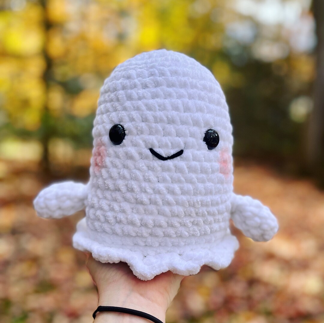 JUMBO Crochet Ghost Plushie - Etsy