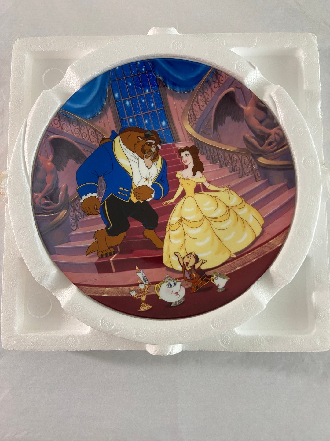 Second Plate in the Beauty and Beast Plate Collection.a Blossoming ...
