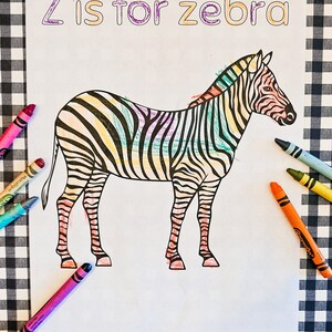Alphabet Coloring Pages, Handwriting Practice, ABC Tracing (PDF Pattern ...
