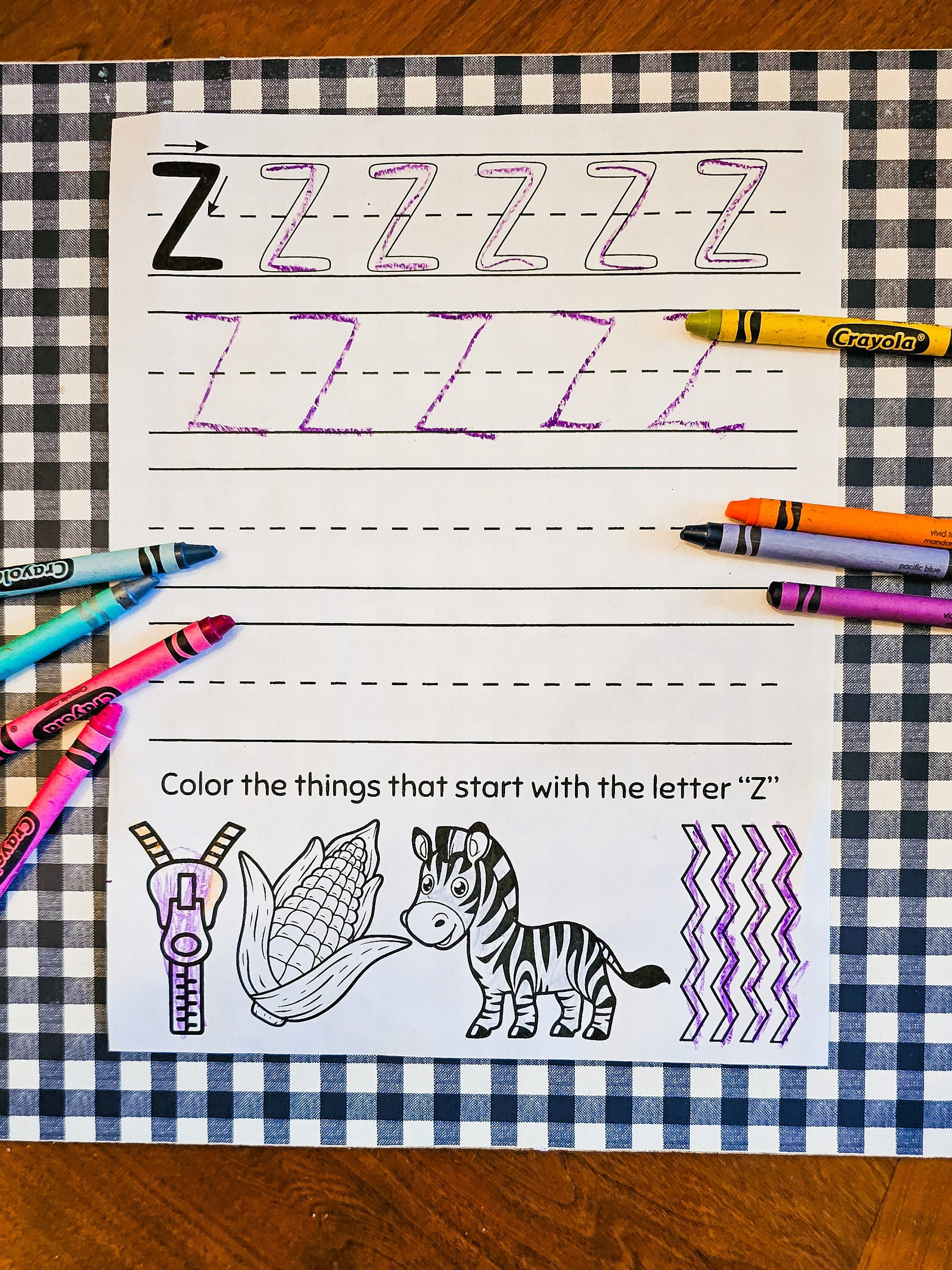 Alphabet Coloring Pages, Handwriting Practice, ABC Tracing (PDF Pattern ...