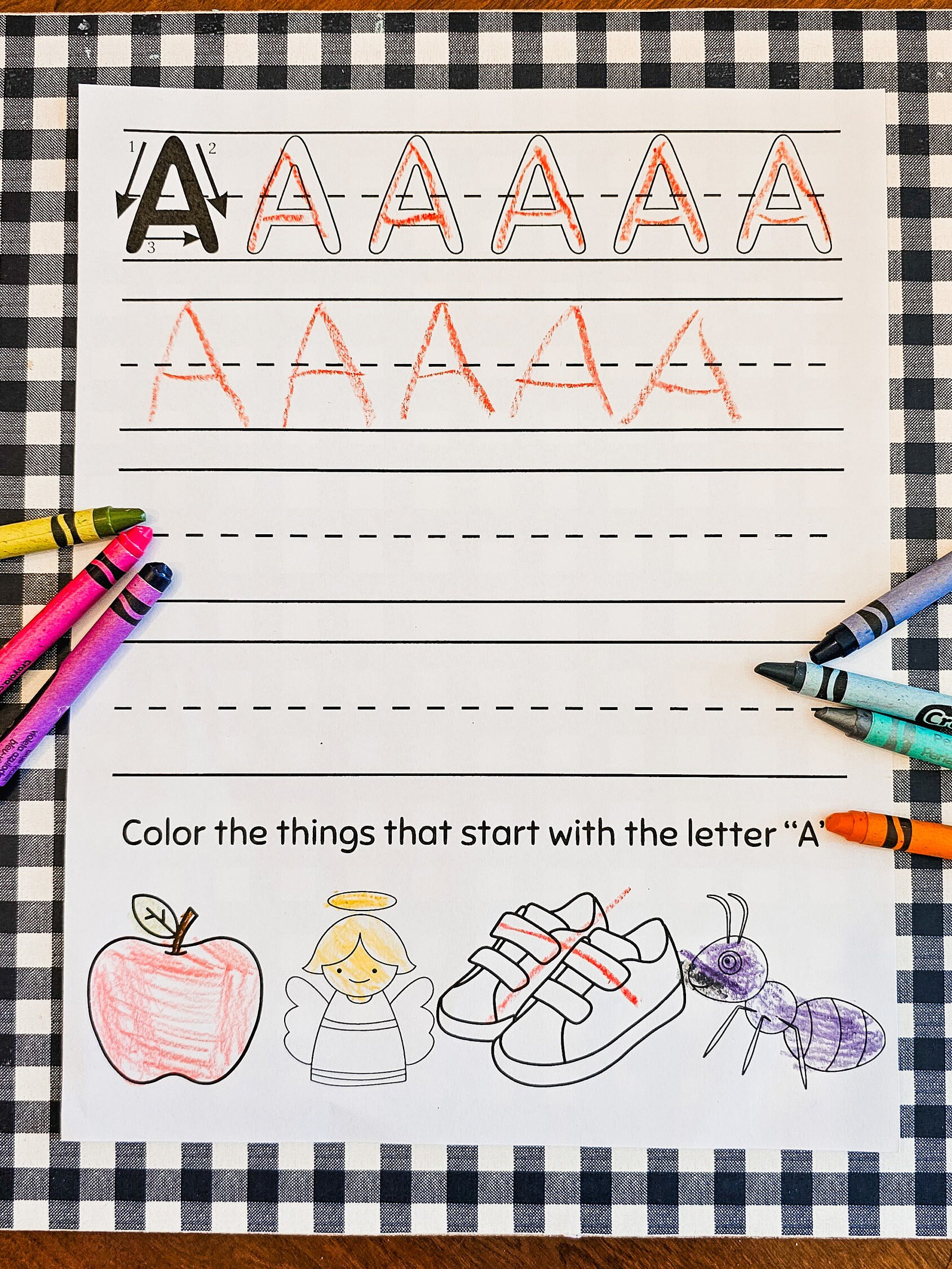 Alphabet Coloring Pages, Handwriting Practice, Printable Coloring Pages ...