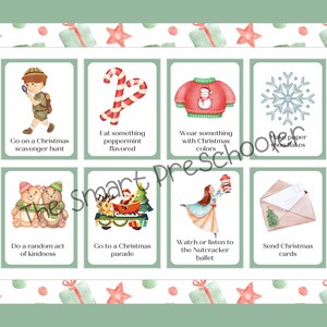 32 Printable Christmas Activity Cards, Christmas Bucket List for Kids ...