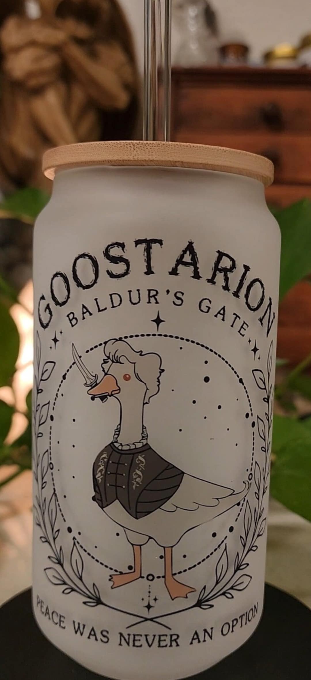 Goostarion - Baldur's Gate - BG3 - Astarion - Custom Glass Tumbler - Etsy