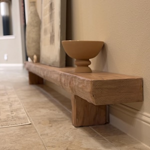 Antique Beam Bench - Etsy