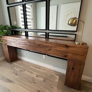 Three Beam Console Table - Etsy