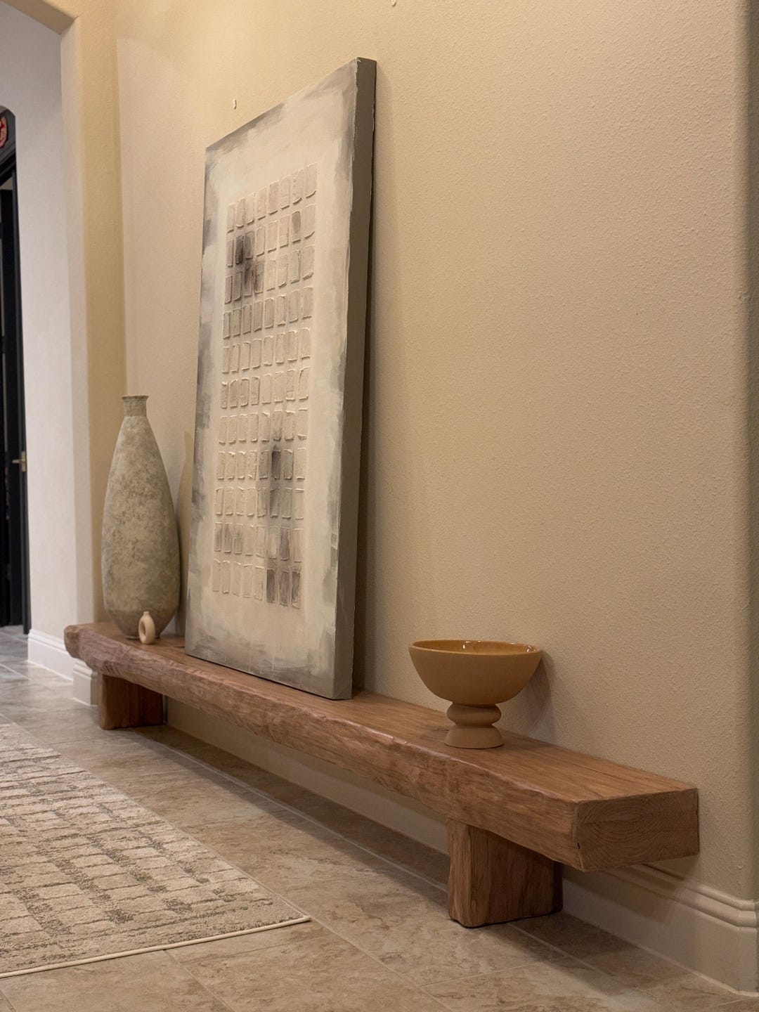 Antique Beam Bench - Etsy