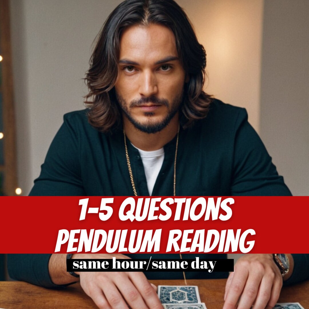 Lectura con péndulo de sí o no, lectura de 5 preguntas, lectura con ...