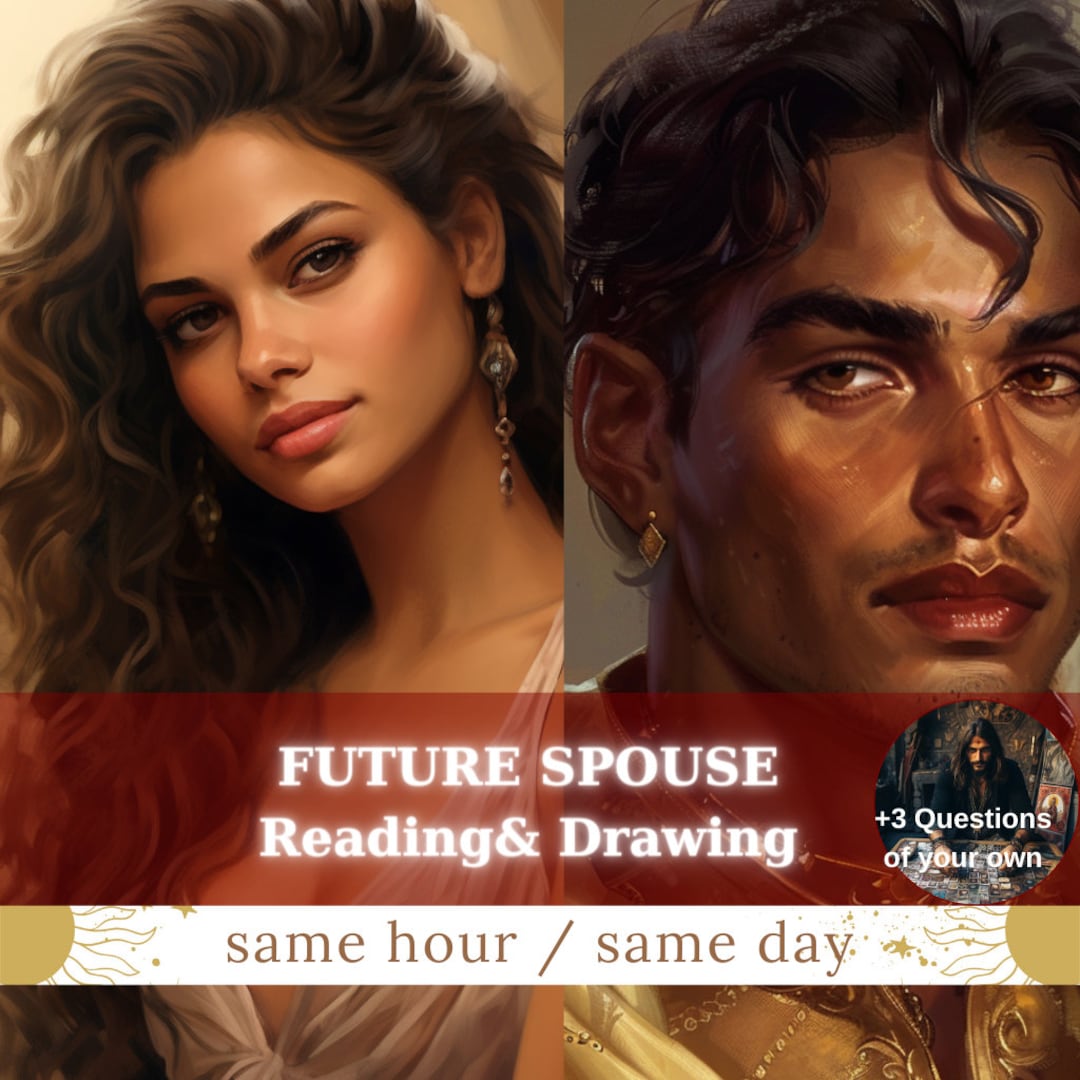 Draw My Soulmate Hyperrealistic,psychic Love Reading, Future Partner ...