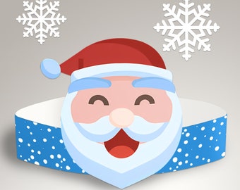 Penguin Paper Crown Party Coloring Paper Hat Printable Kids Craft Cute ...