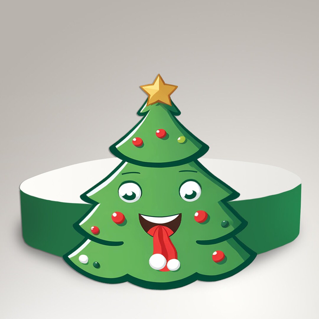 Christmas Party Headband/hat, Christmas Paper Crowns Printable ...
