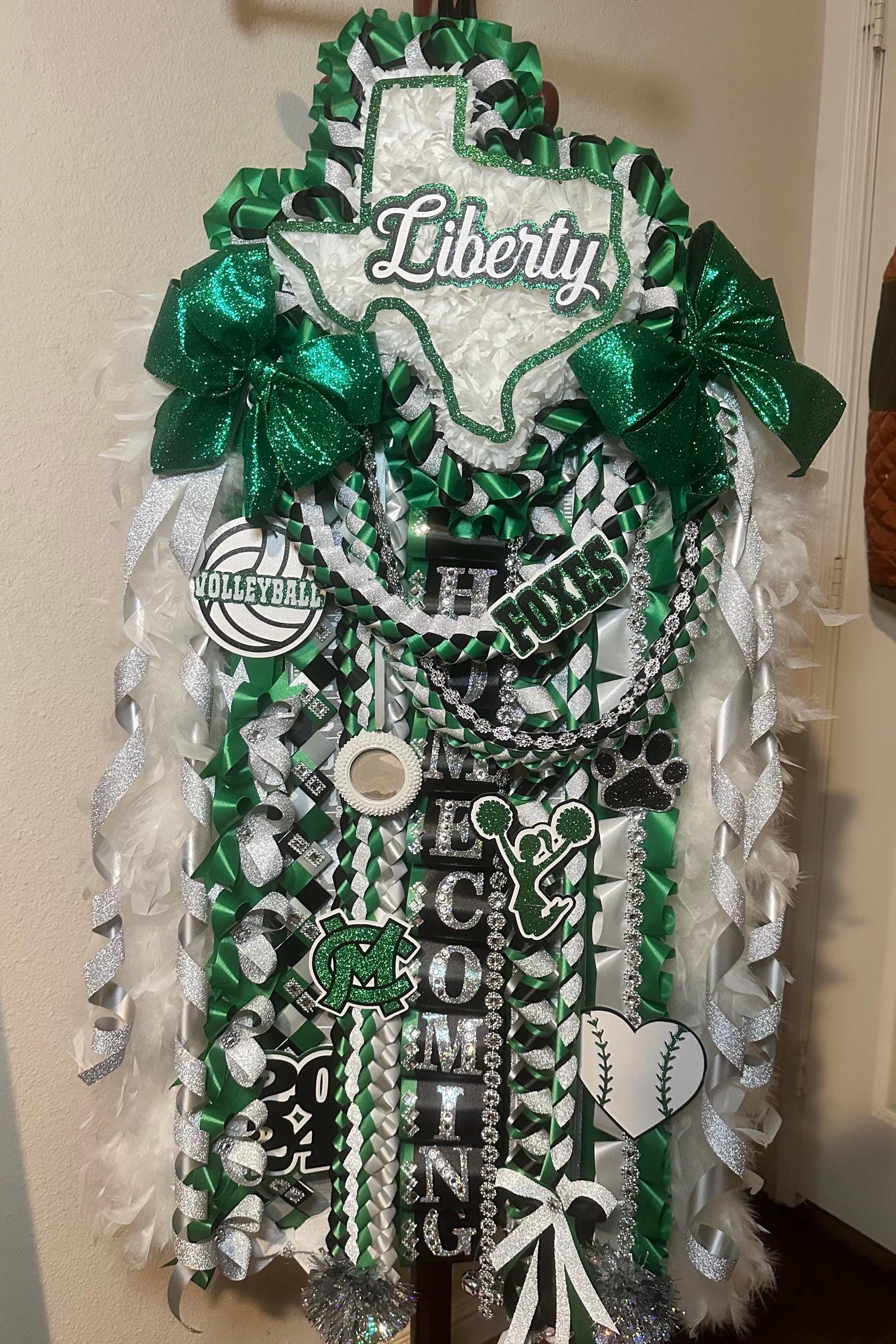 Mega Texas Shaped Homecoming Mum, Texas Mum, Homecoming Mum - Etsy
