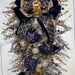 Navy Blue and Gold Swag - Etsy