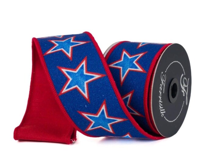 Farrisilk Ribbon, Patriotic Ribbon, Liberty Star, Designer Luxury ...