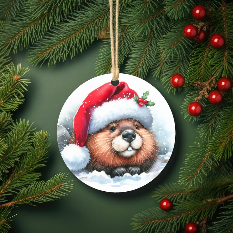 Beaver Ornament - Etsy