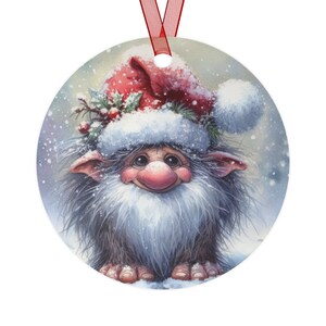 Personalized Happy Troll Christmas Tree Ornament - Etsy