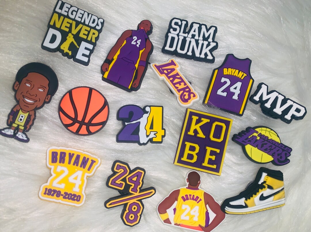 15 Piece Famous Basketball Legend Croc Shoe Charm Decorations - Etsy