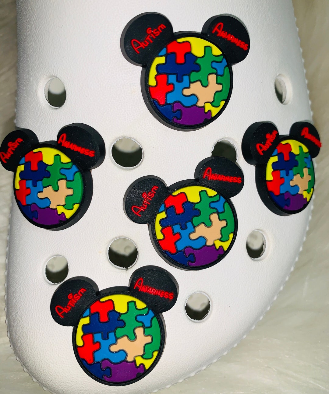 Awareness Croc Shoe Charm Autism - Etsy