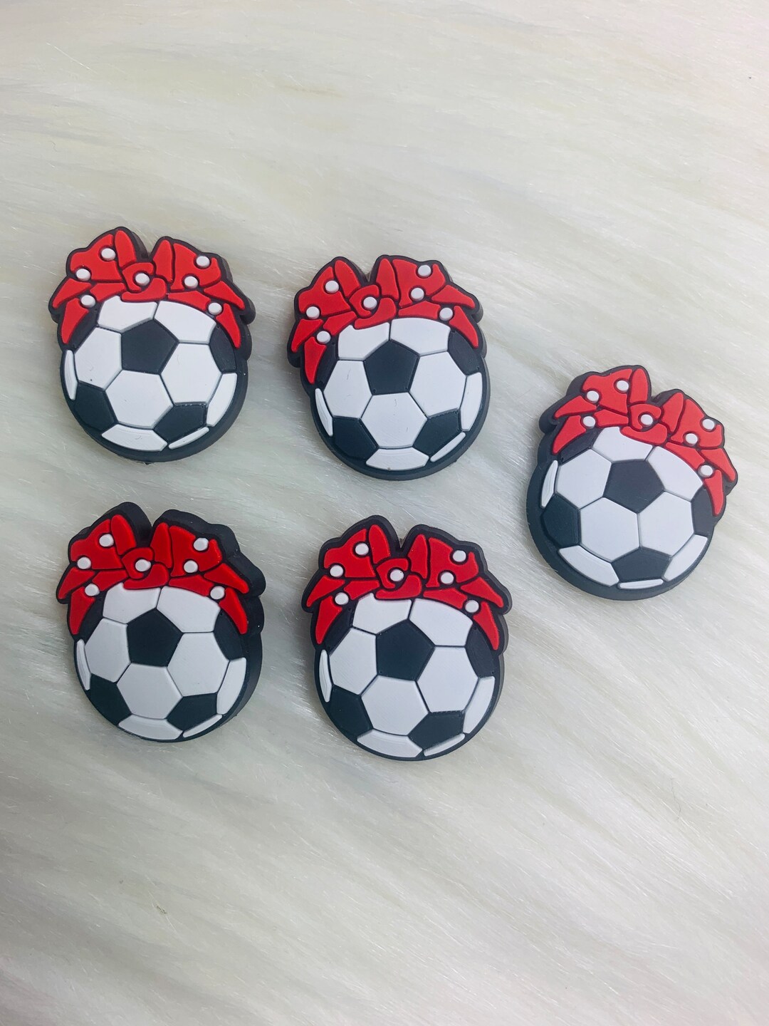 Soccer Ball Shoe Charm - Etsy