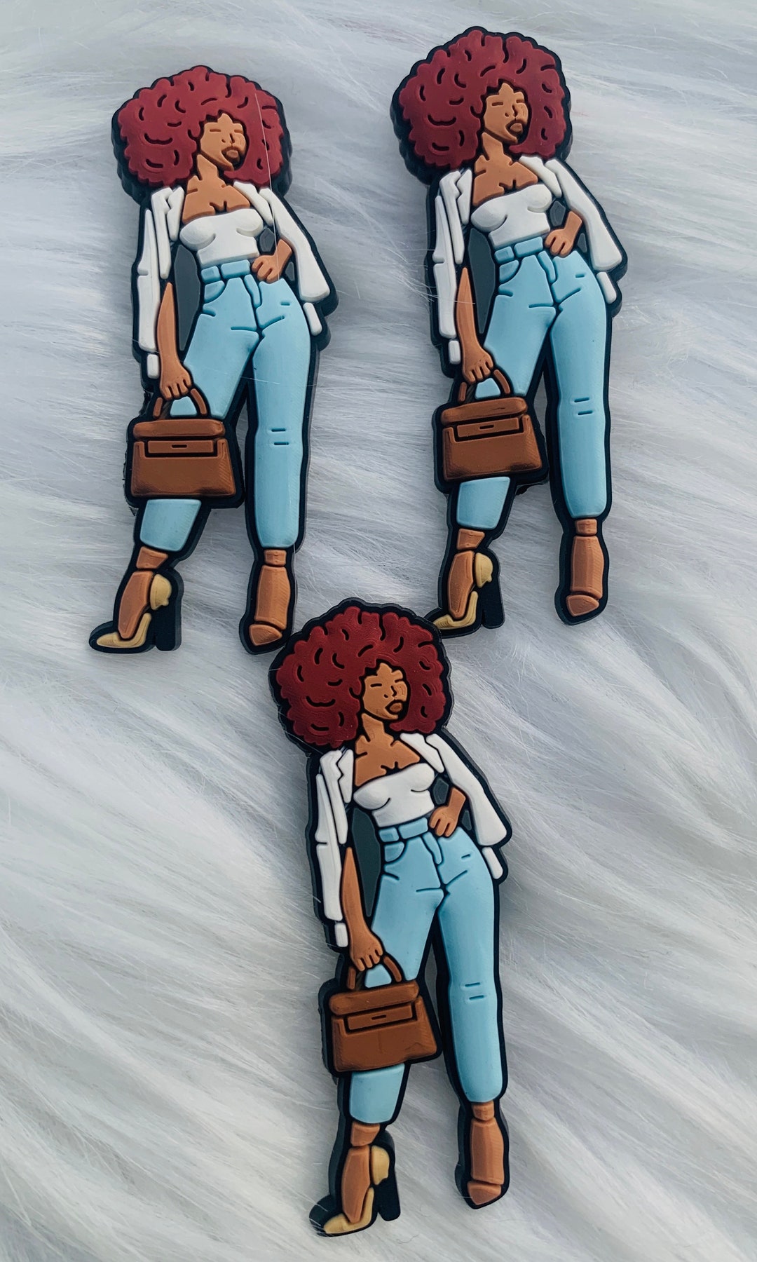 Black Girl Croc Charm, Black Girl Magic, Lit Croc , Culture Croc Charm ...