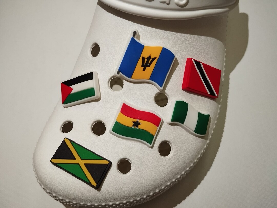 Country Flag Croc Charms - Etsy