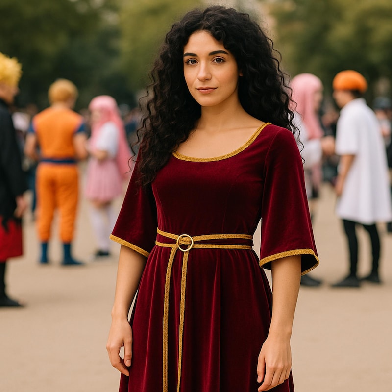 Medieval Velvet Dress - Etsy