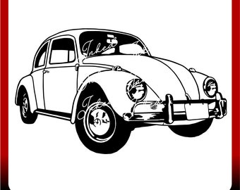 VOSVOS Beetle STL Model STL File 3D Printable Model - Etsy