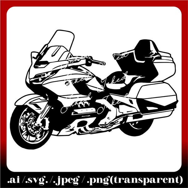 Honda Goldwing Logo Svg - Etsy