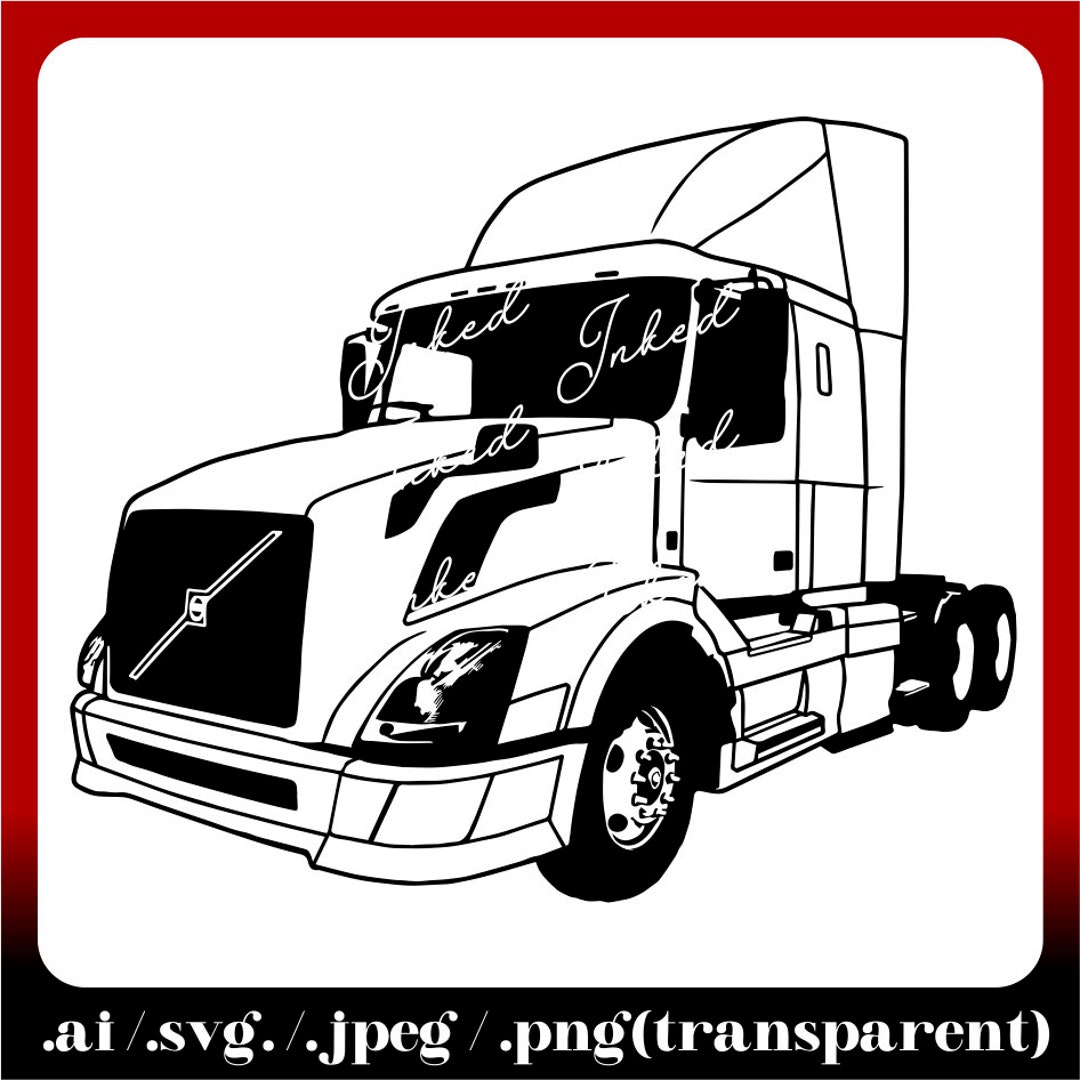 Volvo Semi - Etsy