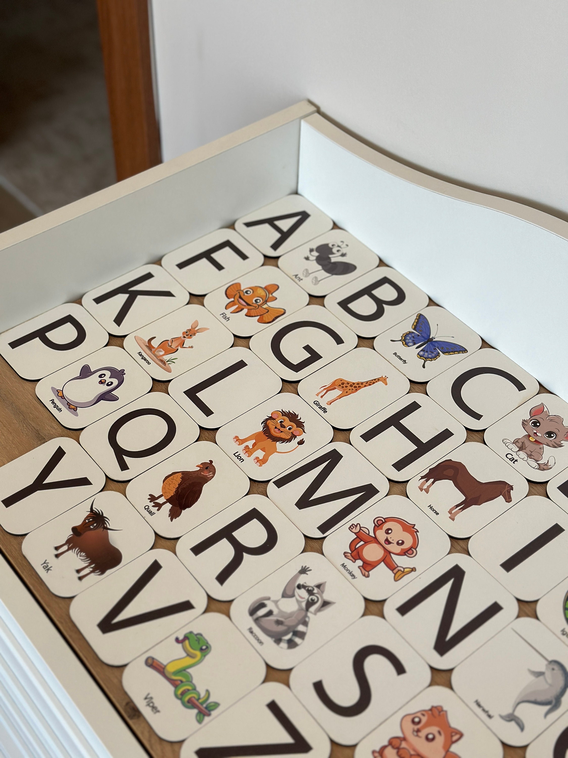 Animals Matching Game for Kids, Farm Safari Matching Activity, Animals ...