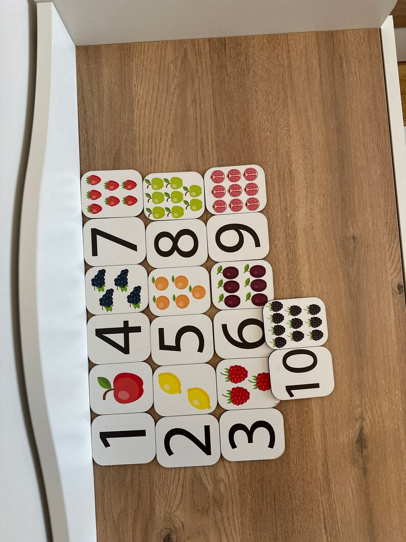 Numbers Matching Game for Kids, Numbers Matching Activity, Numbers ...